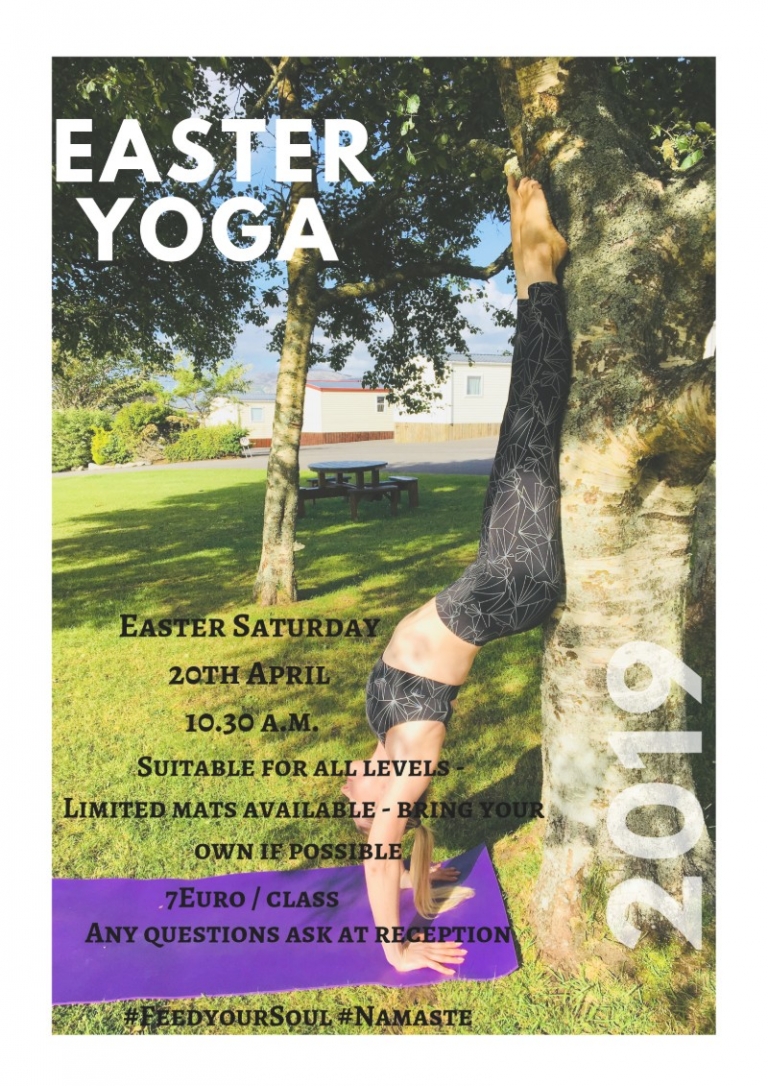 Easter Yoga at Knockalla Caravan & Camping Park